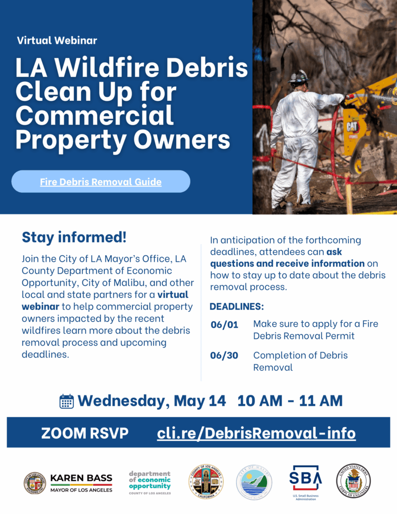 LA Wildfire Debris Clean Up for Commercial Property Owners | Malibu Rebuilds